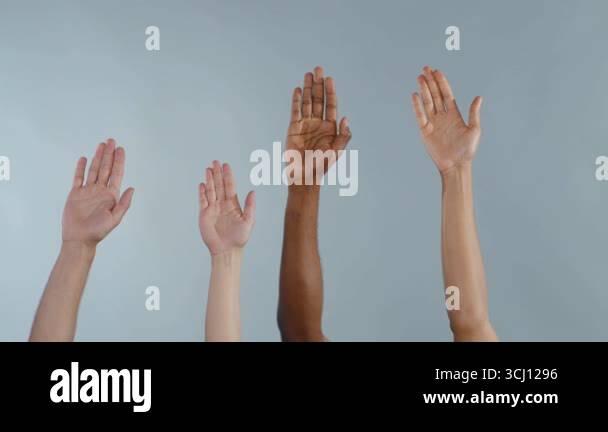 Ethnic diversity - Racial equality 4K animation on White background ...