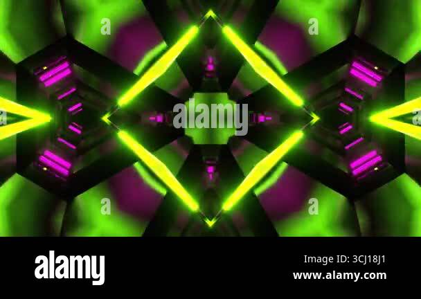Seamless Animated VJ Pattern Background Stock Video Footage - Alamy
