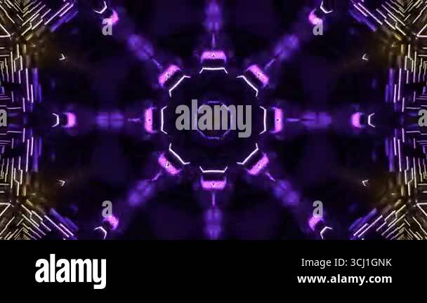 Seamless Animated VJ Pattern Background Stock Video Footage - Alamy