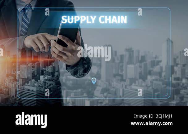 Supply chain processes with data-driven logistics, transportation, and distribution. enhances ...