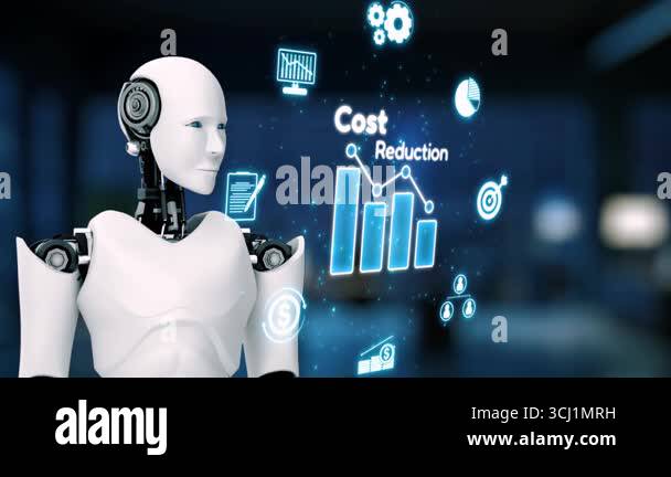 AI artificial intelligence drives cost-saving initiatives via process automation, virtual ...