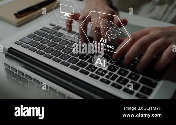 AI learning system involves deep learning, supervised machine learning, and natural language ...