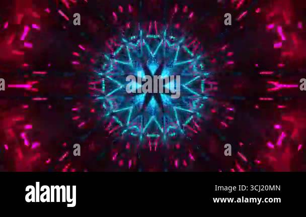 Seamless Animated VJ Pattern Background Stock Video Footage - Alamy