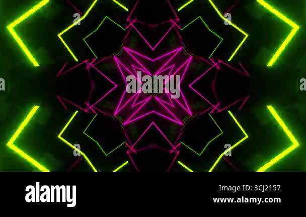 Seamless Animated VJ Pattern Background Stock Video Footage - Alamy