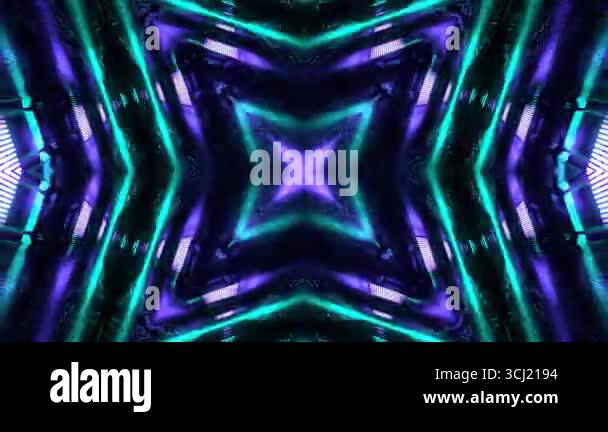 Seamless Animated VJ Pattern Background Stock Video Footage - Alamy
