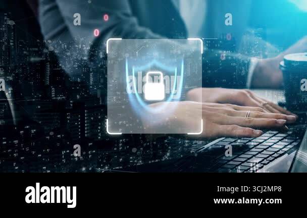 Cyber security protection and cyber security strategies against cyber threats, system hacks ...