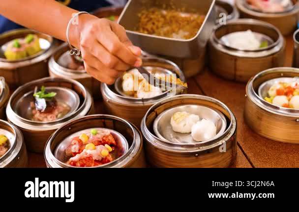 Dim sum presentation Stock Videos & Footage - HD and 4K Video Clips - Alamy