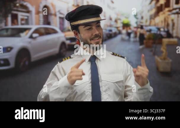 Hispanic man in captain uniform Stock Videos & Footage - HD and 4K ...