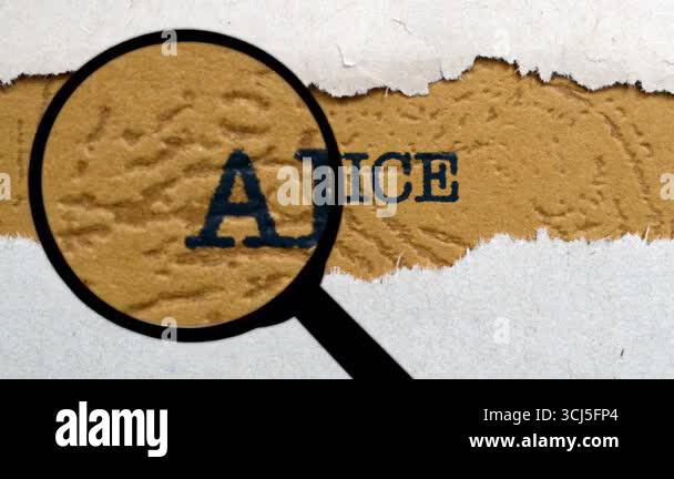 Magnifying Glass Over Torn Paper Revealing the Word Blogging Stock ...