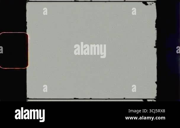 Super 8mm Retro Dust and Scratch Texture Film Overlay with Letterbox ...