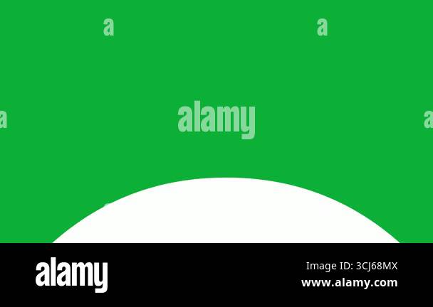 White Circle Transition Green Screen | Circle Animation Overlay Stock ...