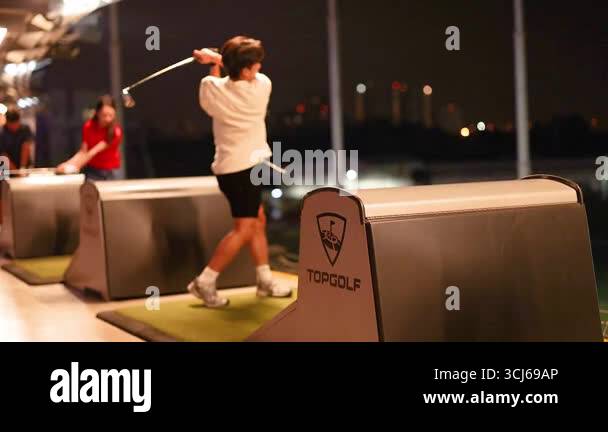 Topgolf venue Stock Videos & Footage - HD and 4K Video Clips - Alamy
