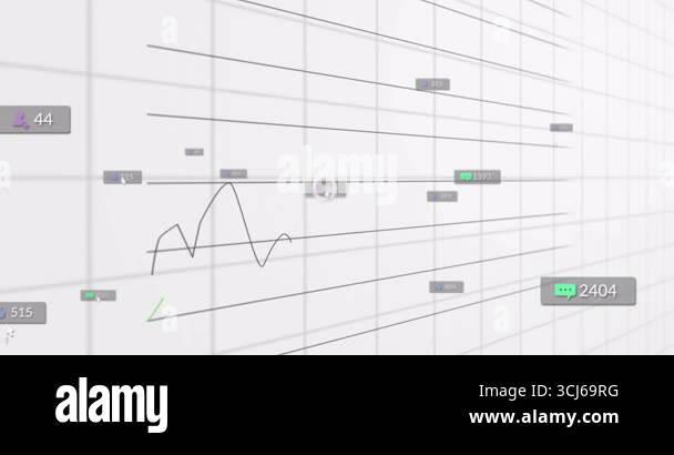 Upon badge appearing badges replicating graphs drawing percentages ...