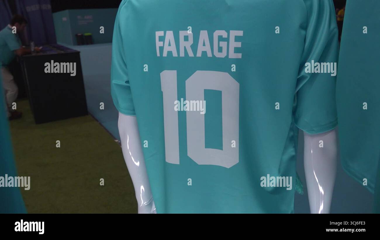 Reform conference takes place in Birmingham Stock Video Footage - Alamy