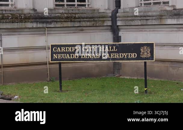 Sign outside welsh government Stock Videos & Footage - HD and 4K Video ...