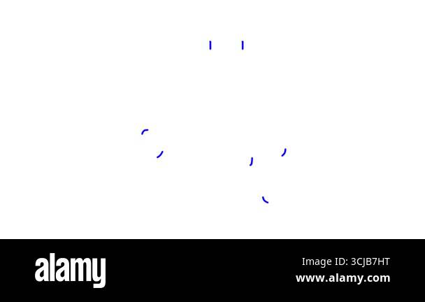 vector illustration of modern b lack icon Stock Video Footage - Alamy