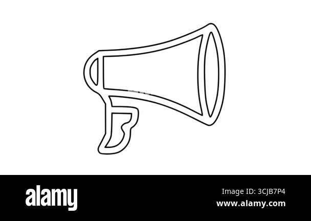 Line megaphone audio communication Stock Videos & Footage - HD and 4K ...