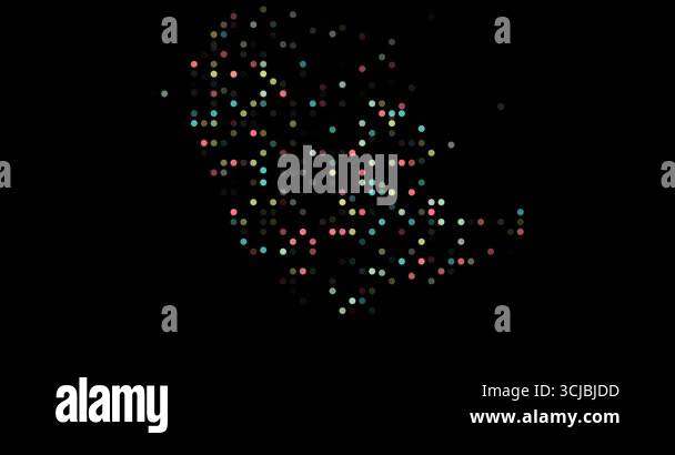 Motion Graphic Forming Rwanda Map Stock Video Footage - Alamy