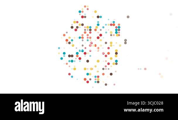Motion Graphic of Colorful Grid Forming Swaziland Country Shape Stock ...