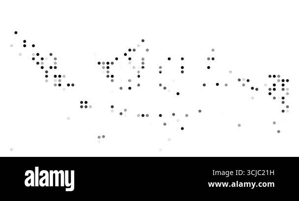 Vibrant Grid Entering Screen to Build Colorful Indonesia Map Stock ...