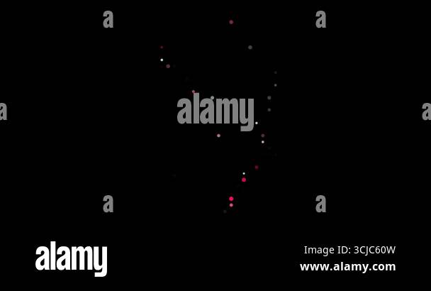 Dynamic generative design of British Indian Ocean Stock Video Footage ...