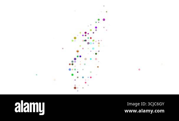 Digital motion Madagascar cultural map outline Stock Video Footage - Alamy