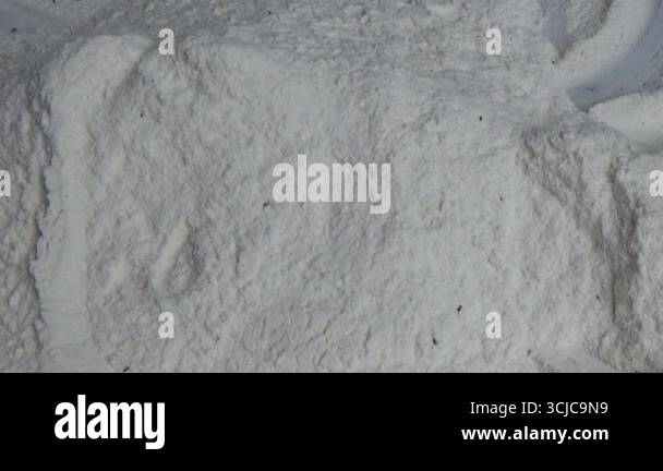 hand of farmer using basket to clean flour Stock Video Footage - Alamy