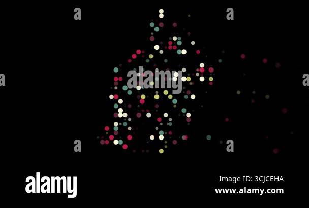 Mauritius artistic dot composition forming country Stock Video Footage ...