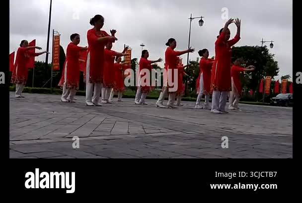 August 11, 2025. Hai Duong, Hai Phong, Viet Nam. Hai Phong city people ...