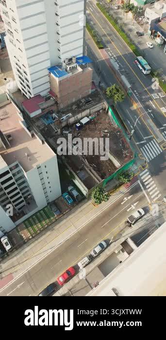 Construction site progress montage: urban development and transformation Stock Video Footage - Alamy