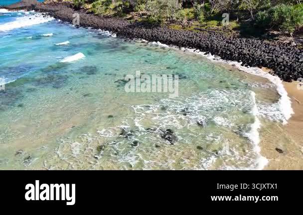 Coastal hexagonal basalt rock Stock Videos & Footage - HD and 4K Video ...