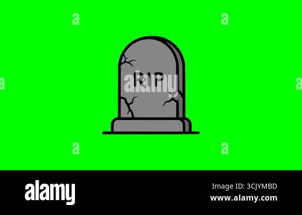 Dark RIP tombstone vector representing death and horror theme for ...