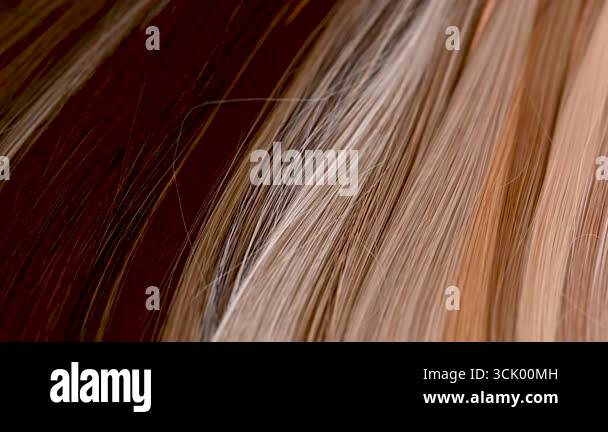 video of hair color swatches close-up Stock Video Footage - Alamy