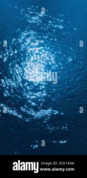 4K Slow Motion Video of Shimmering Blue Water Texture: Serene and ...