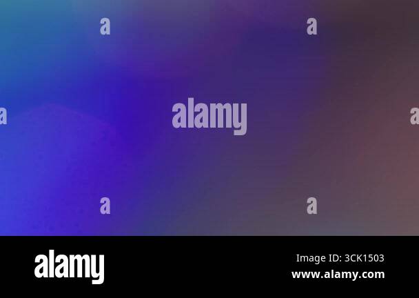 Defocused leak. Lens glow reflection. Blue beam film luminosity on dark ...