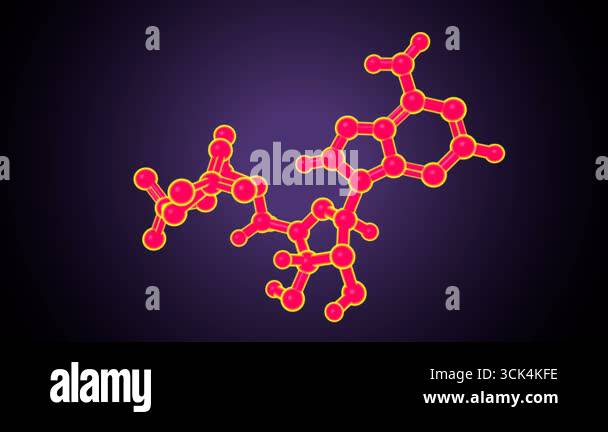 Thyroid hormones anatomy. 3d illustrations Stock Video Footage - Alamy