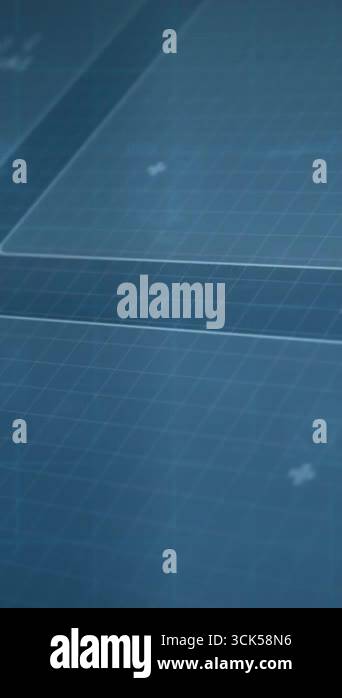 Animation of scope scanning over data processing. Global connections, computing and data ...