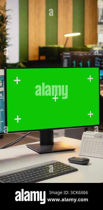 Electrical grid infrastructure data on green screen PC providing ...