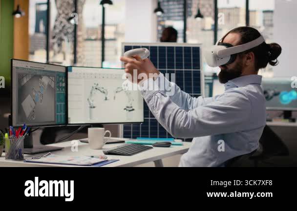 Sustainability RD expert uses VR headset to design improved solar ...