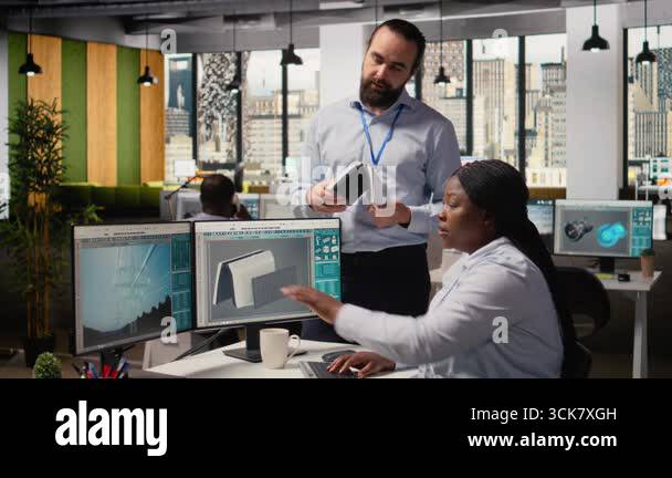 Team of engineers brainstorm upgrades for innovative solar powered ...