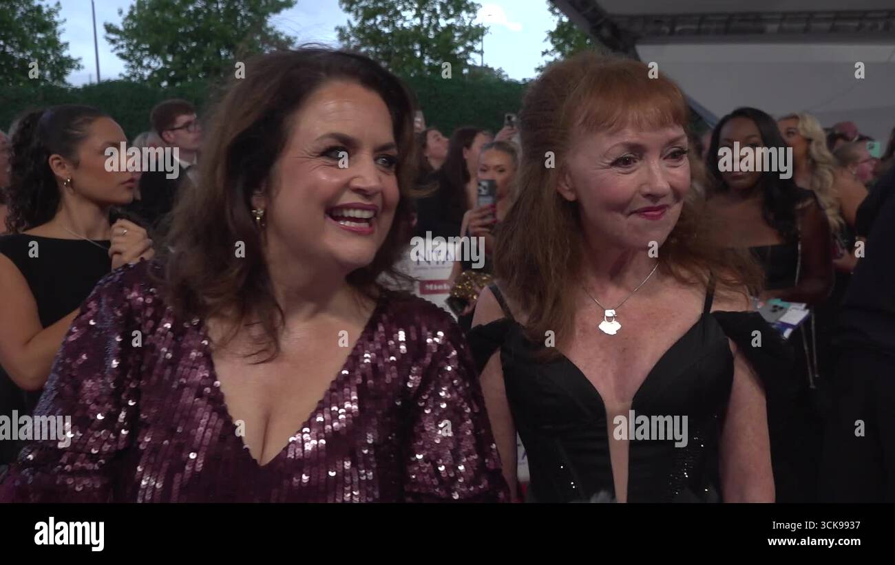 NTA Interviews with Ruth Jones, Melanie Walters, Martin Lewis, Jeanette ...