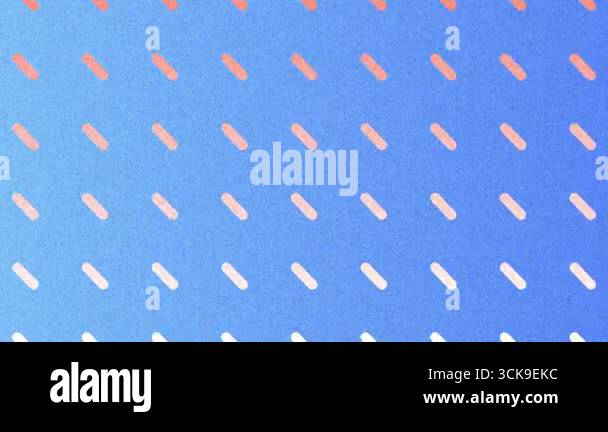 Beginning over blue gradient, animated pastel dashes shifting, pulsing ...