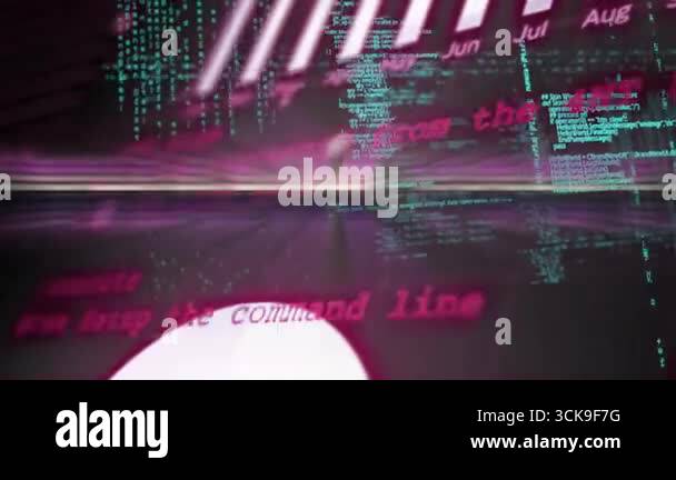 At start teal code and chart drifting in, centering gradient 'THANK YOU ...