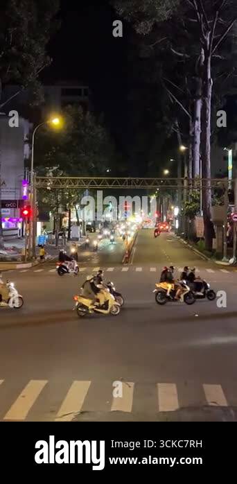 Ho Chi Minh City Nights, Bason Bridge Night With Lights, Bason Bridge ...