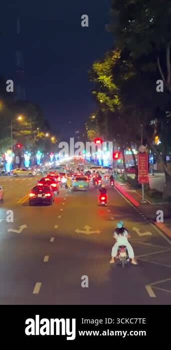 Ho Chi Minh City Nights, Bason Bridge Night With Lights, Bason Bridge ...