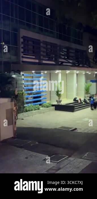 Ho Chi Minh City Nights, Bason Bridge Night With Lights, Bason Bridge ...