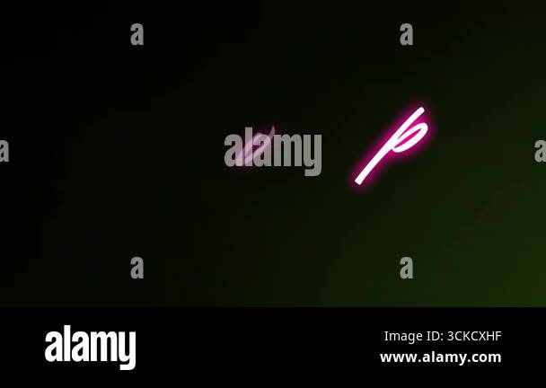 Opening black screen transitioning into dark green gradient, revealing ...