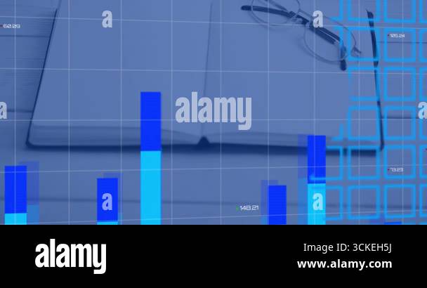 Grid overlay appearing triggers bar chart sliding up and line graph ...