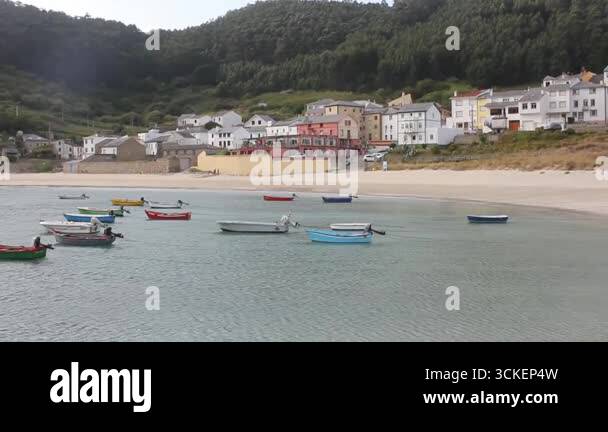 beach in Estaca de Bares, Spain Stock Video Footage - Alamy