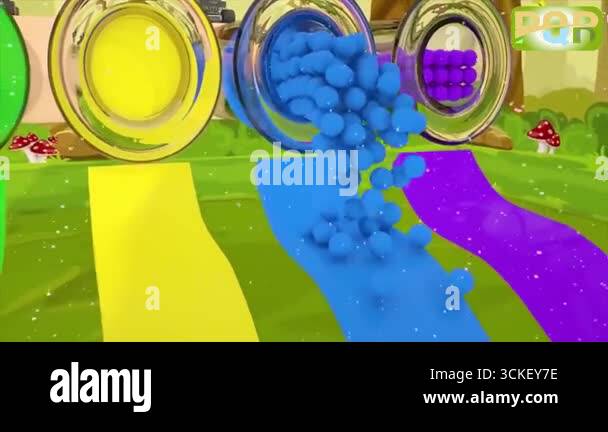 Funny cartoon for kids video and cartoon of various scenes animation ...